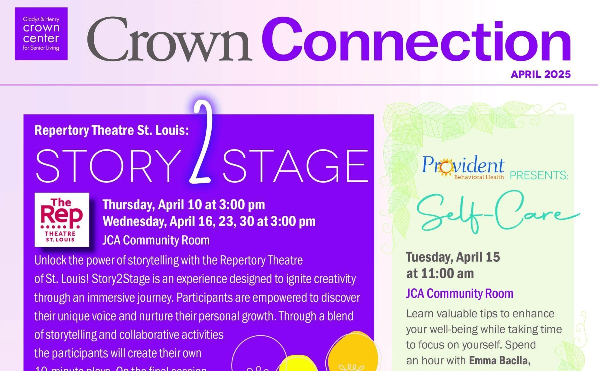 April Programming - Crown CenterCrown Center